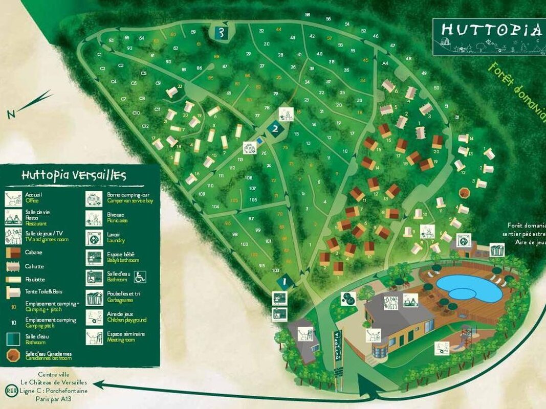 Camping Huttopia Versailles | Alan Rogers