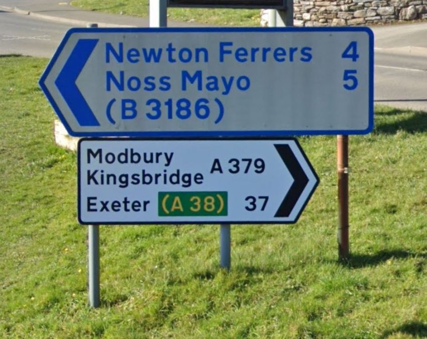 Unveiling Devon's Colourful Road Signs: Navigating the Hidden Code ...