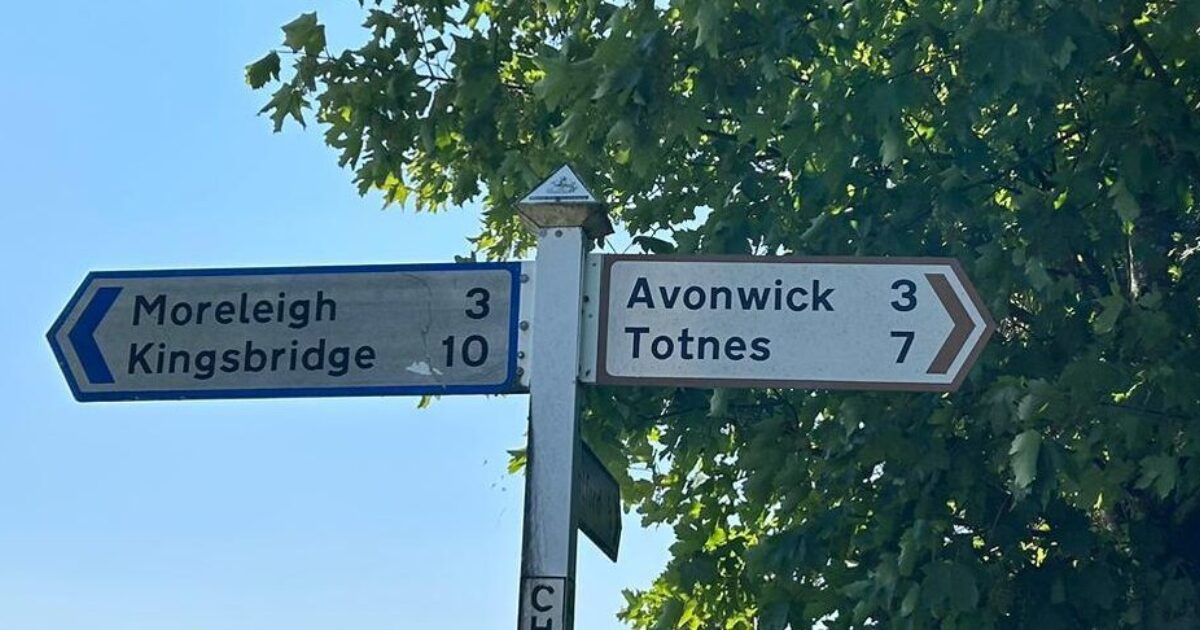 Unveiling Devon's Colourful Road Signs: Navigating the Hidden Code ...